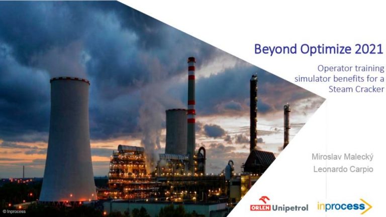 Inprocess at Beyond Optimize 2021: Offline Digital Twin Benefits for a ...