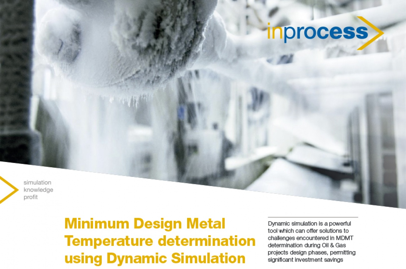 Minimum Design Metal Temperature Determination Using Dynamic Simulation Inprocess